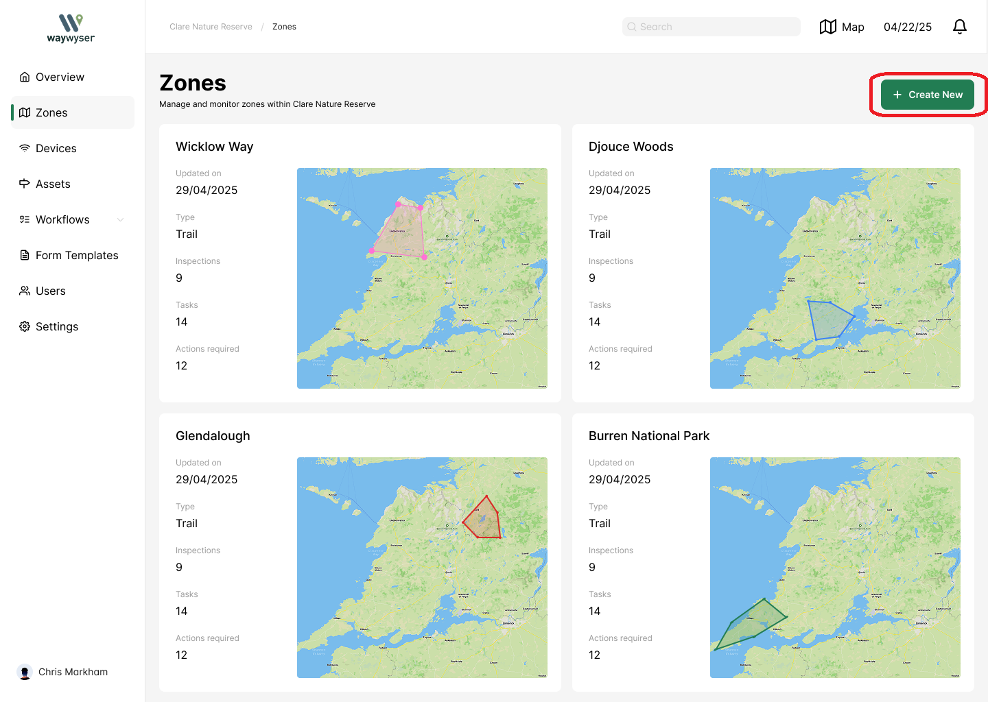 How to Create Zones - WayWyser